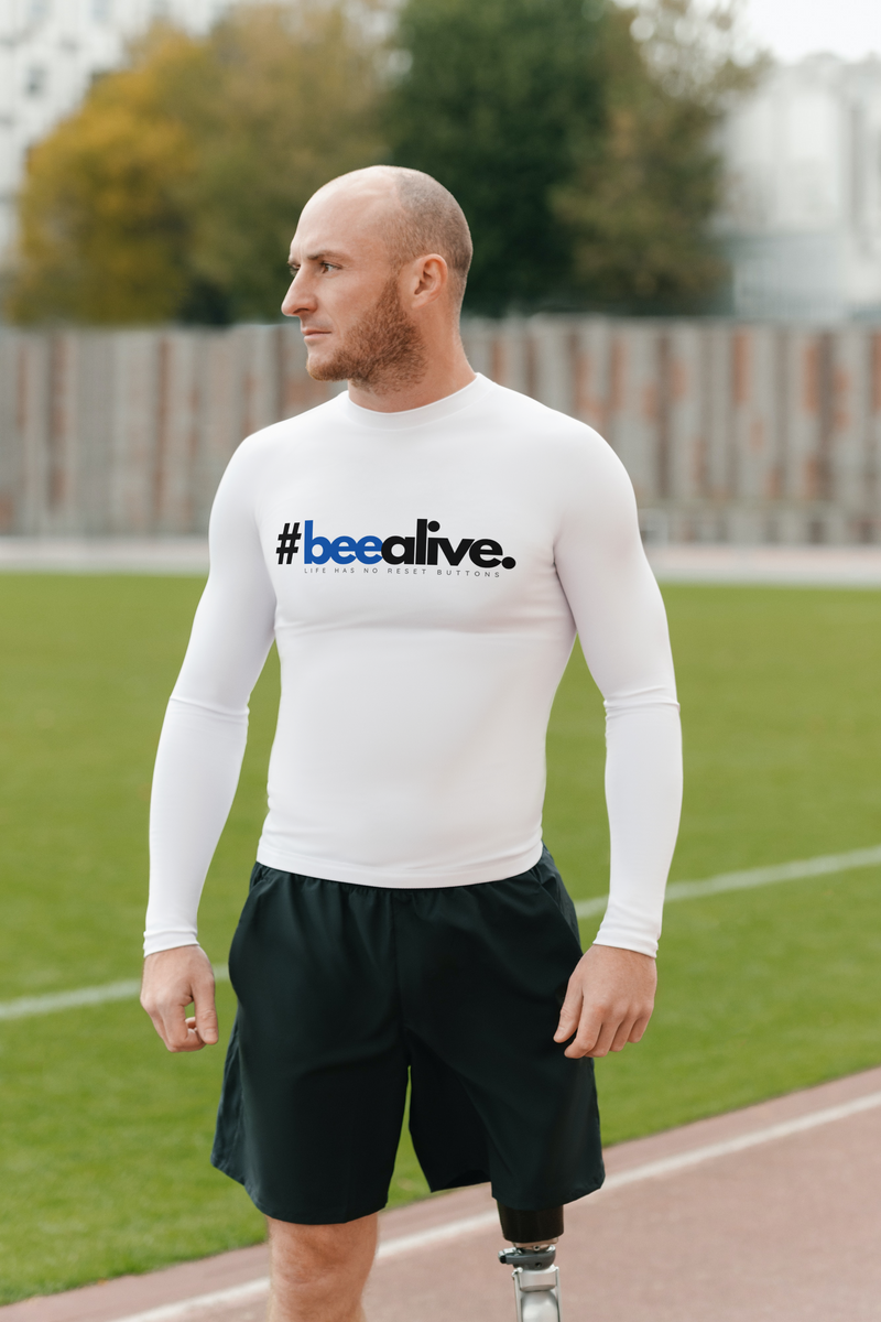 BeeAlive Men's Rash Guard – BeeBetter Store